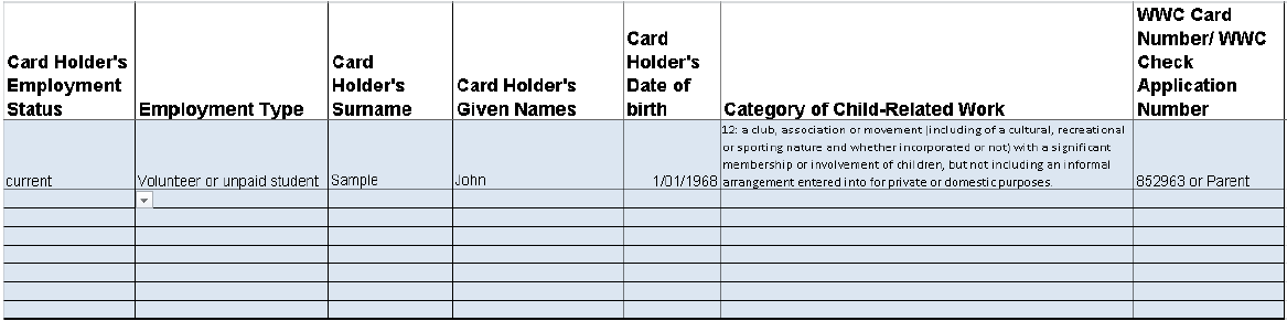 WWC Complicance | Thornlie and Districts Tee-Ball Association
